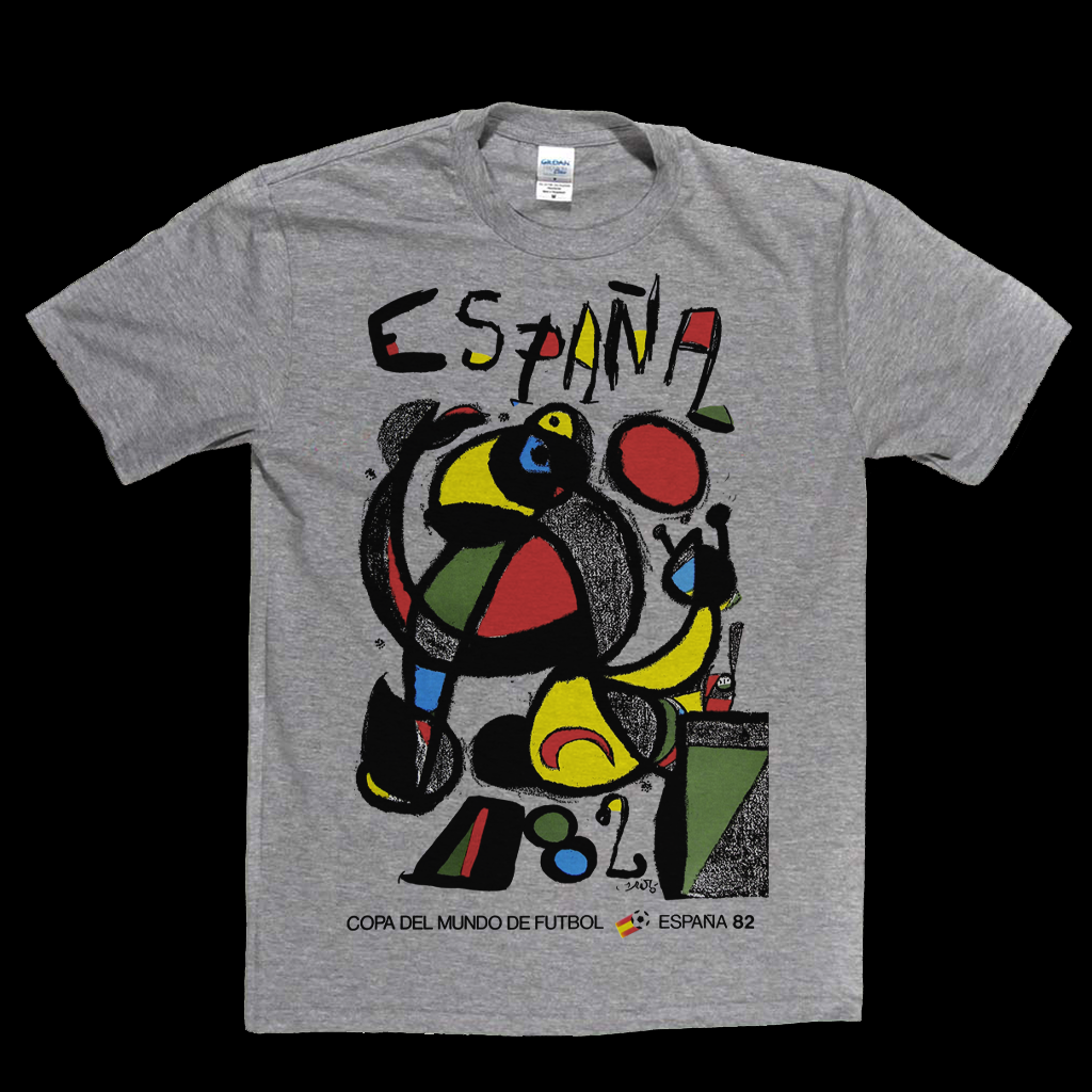 World Cup Espana 82 Poster T-Shirt – TShirts365 Shop